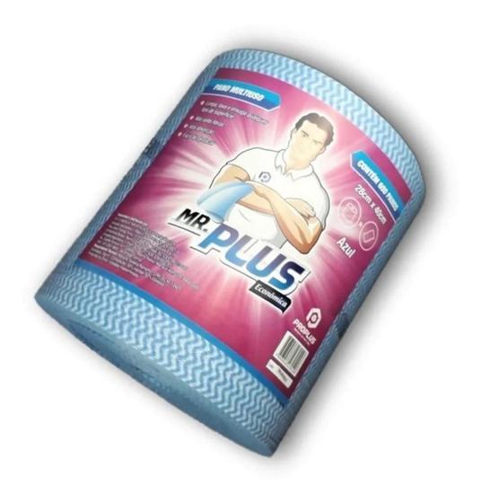 Rolo Perfex Azul 600 Panos Multiuso Bobina Com 240Mts X 28Cm - Talge Mr ...