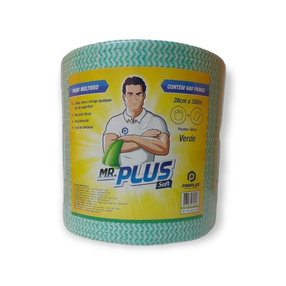 Rolo Perflex Mr.Plus 28X50X300m verde c/600 folhas Talge - Pano ...