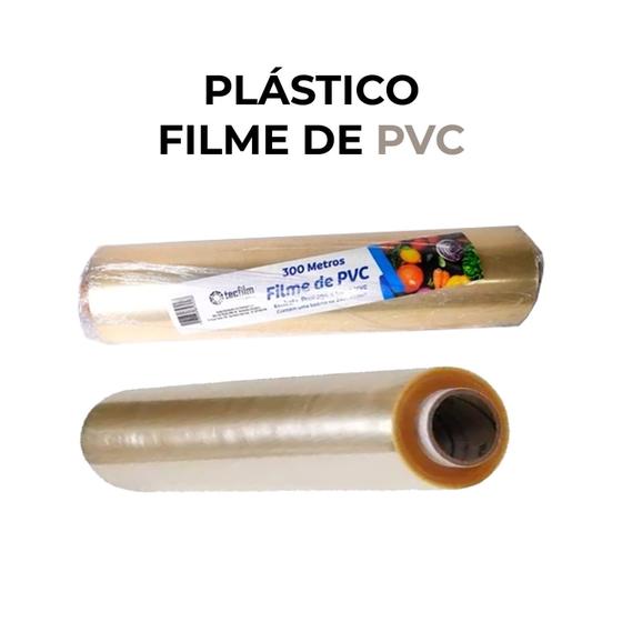 Rolo Plástico Filme 28x300 Metros TecFilms - Papel Filme - Magazine Luiza