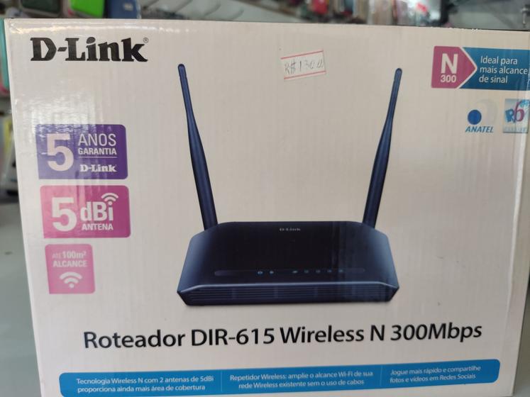 Roteador DIR -615 Wireless N 300 Mbps - D-Link - Roteador - Magazine Luiza