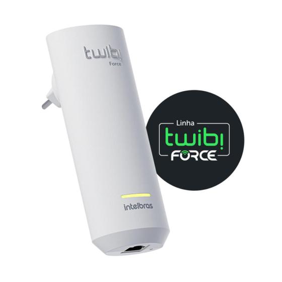 Roteador Extensor Mesh Wi-Fi Twibi Force Plug Intelbras - Roteador Mesh - Magazine Luiza