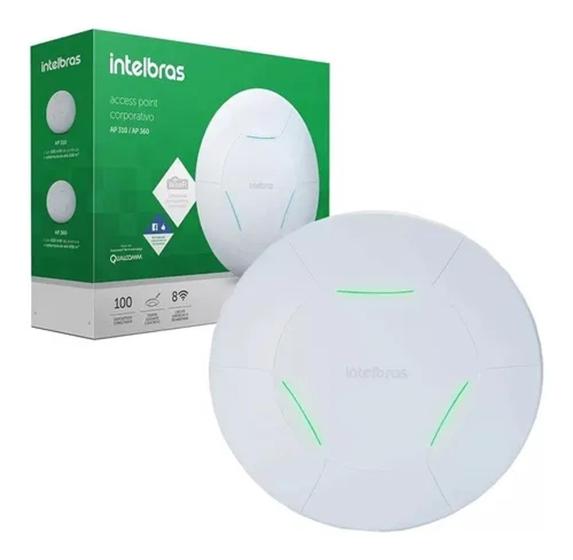 Roteador Intelbras Access Point Teto Ap360 300mbps Poe Wifi - Roteador ...