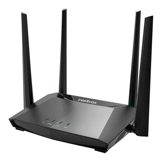 Roteador intelbras Wireless Gigabit Dual Band Ac 1200mbps W5-1200g ...