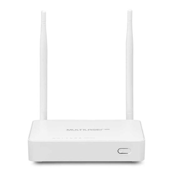 Roteador Multilaser 2 Antenas Wireless N 300Mbps - RE707 - Roteador ...