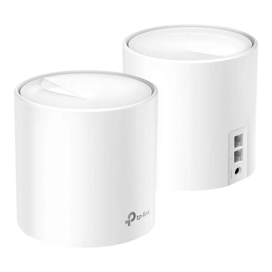 Roteador Tp Link Deco X60 2 Pack Whole Home Mesh Wi Fi 6 Ax5400 Dual - Tp-Link - Roteador ...