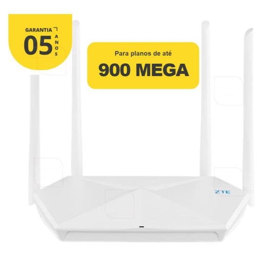 Roteador Wifi 900mb AX1800 Gigabit ZTE Bivolt 4 Antena ZT360 - Roteador ...