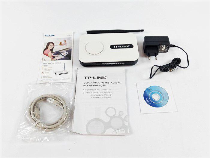 ROTEADOR WIRELESS 54MBPS TP-LINK TL-WR340G 2.4GHz - Roteador - Magazine ...