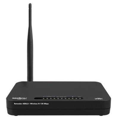 Roteador Wireless Intelbras N Modem Wi-Fi e ADSL 150ADSL 2 GWM2420N ...