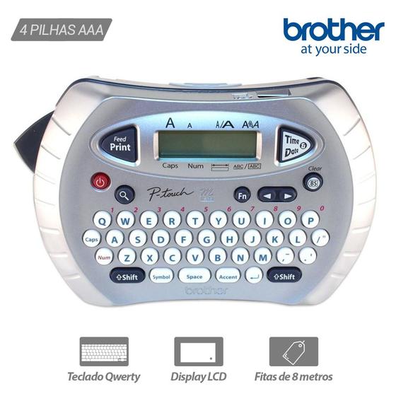 Rotulador Eletronico Portatil Brother Pt70bm - Etiquetadora / Rotulador ...