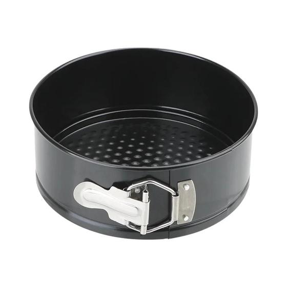 Round Cake Pan Bakeware Non-Stick Metal Asse Molde Bolos De Aço Carbono ...