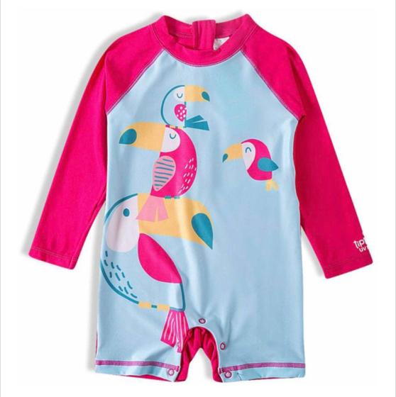 Roupa De Banho Infantil Macaquinho Praia Proteção Uv Tip Top - tdb ...