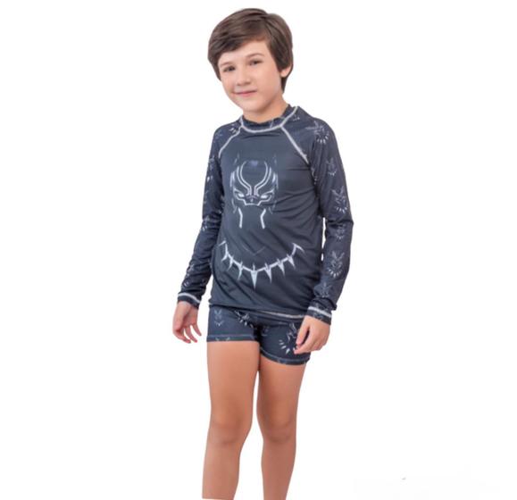 Roupa De Banho Infantil Sunga Boxer + Blusa Uv50+ Naruto - Novuus baby ...