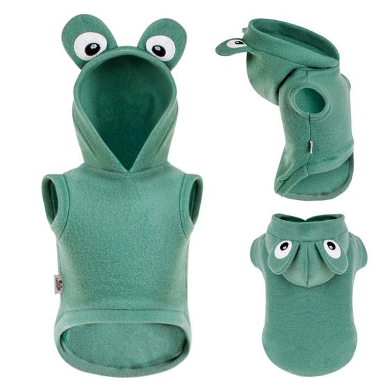 Roupa para Cachorro Fantasia Sapo Roupinha Soft Pet - SS Pets - Roupas para Cachorro / Gato e ...