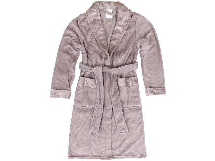 Roupão de Inverno Atlântica Sofisticata Premium de Microfibra Poema ...