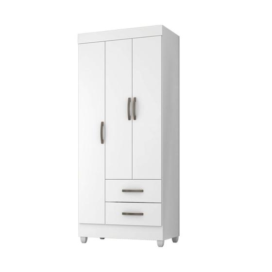 Roupeiro Lite 3 Portas 2 Gavetas Guarda-Roupa Solteiro - Móveis Leão ...