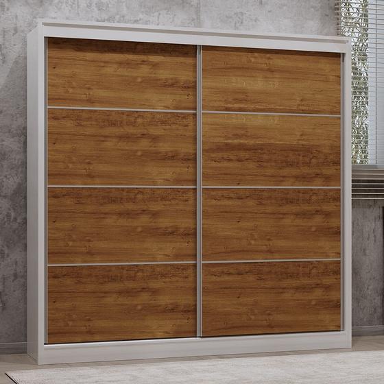 Roupeiro Mirarack Curitiba Todo em Mdf - Guarda-Roupa / Roupeiro ...