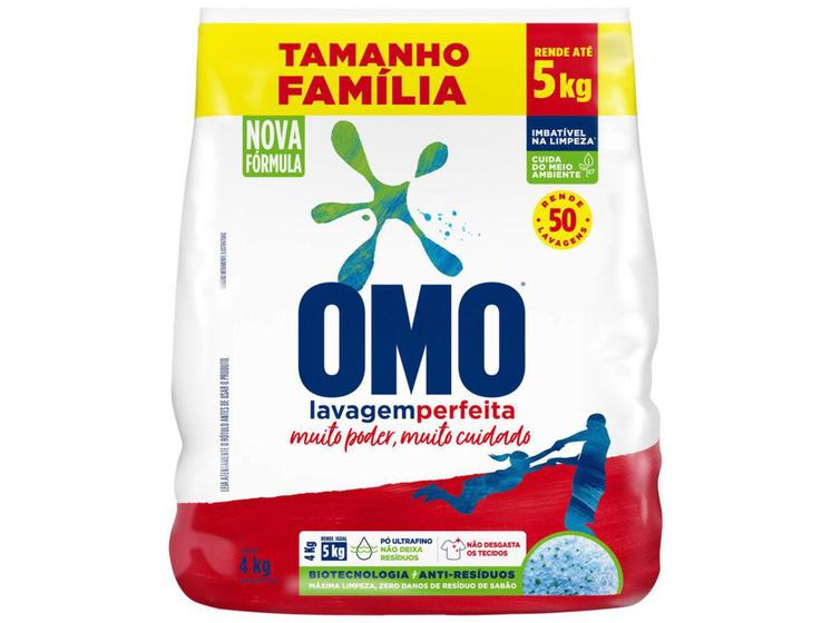 Sabão em Pó Omo Lavagem Perfeita 4kg - Sabão - Magazine Luiza