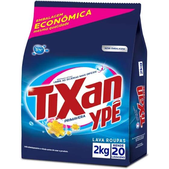 Sabão em Pó Tixan Ypê Primavera - 2Kg - Sabão em Pó - Magazine Luiza