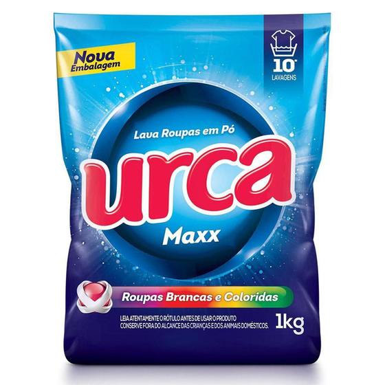 Sabão em Pó Urca Maxx 1Kg - GTEX - Sabão em Pó - Magazine Luiza