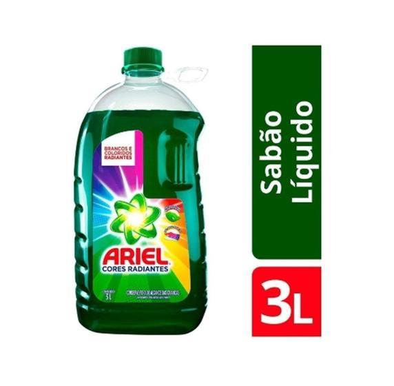 Sabao liquido ariel cores radiante 3l - Sabão Líquido - Magazine Luiza