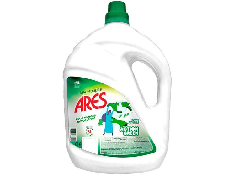 Sabão Líquido Concentrado Ares Action Green - 5L - Lava - Sabão Líquido ...