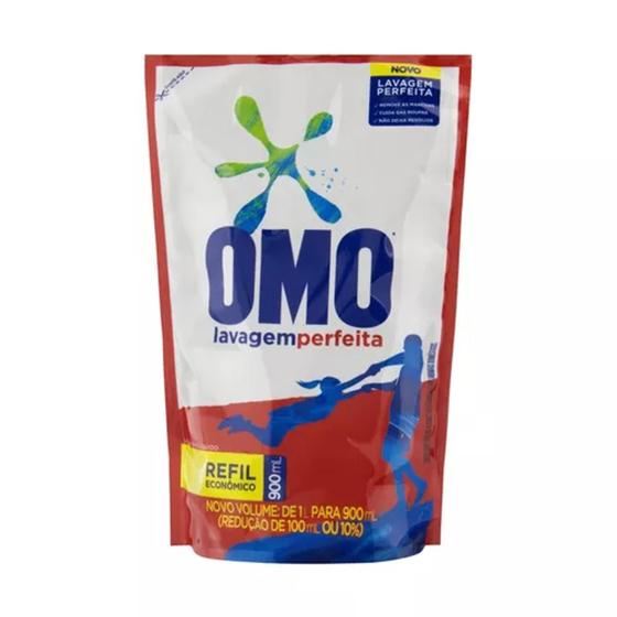 Sabão Líquido Omo Lavagem Perfeita - Refil 900ml - Sabão Líquido ...
