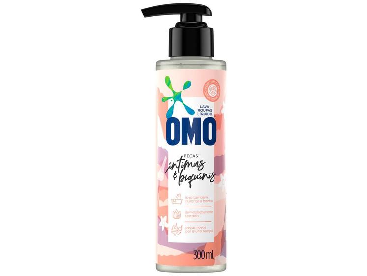 Sabão Líquido Omo Peças Intimas e Biquínis - 300ml - Sabão Líquido ...