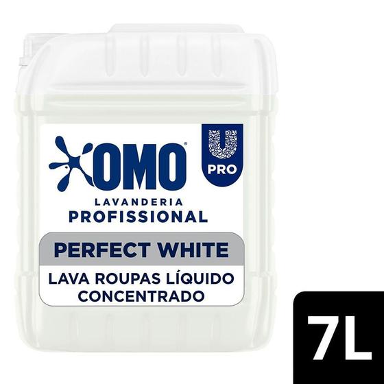 Sabão Líquido Omo Profissional Perfect White Pro 7L - Sabão Líquido ...