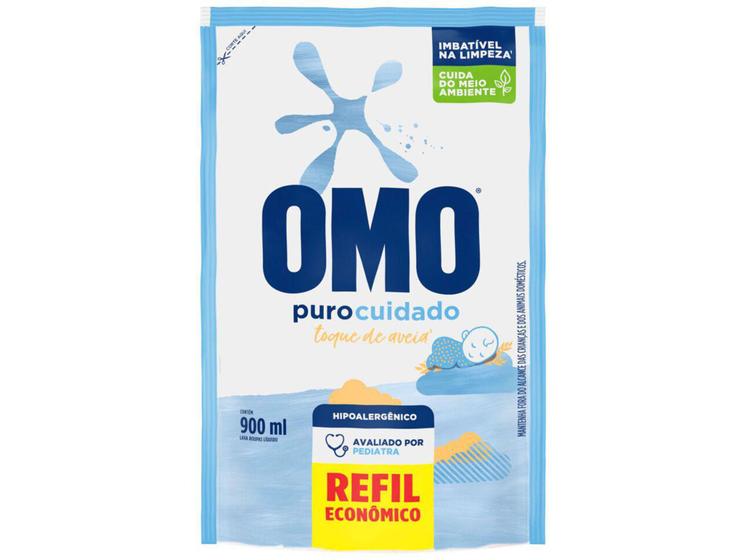 Sabão Líquido Omo Puro Cuidado Refil 900ml - Sabão Líquido - Magazine Luiza