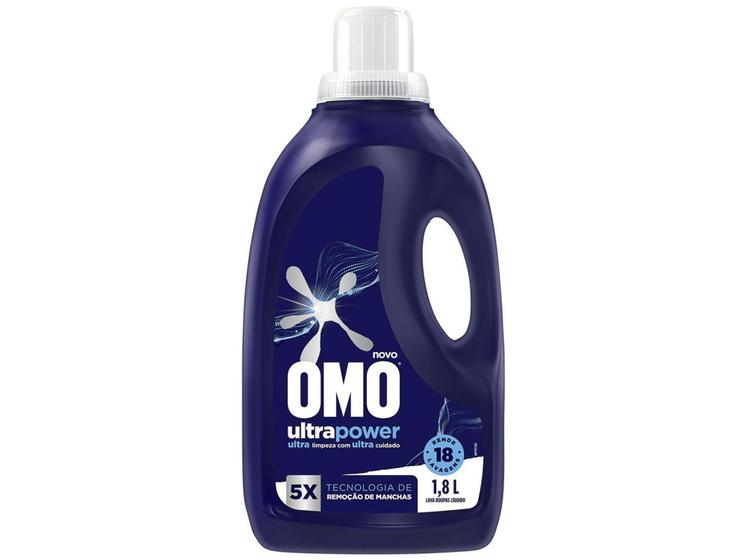 Sabão Líquido Omo Ultra Power Original 1,8L - Sabão Líquido - Magazine ...