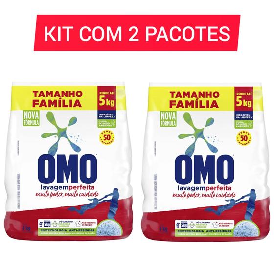 Sabão Omo 4G - 4Kg - Lavagem Perfeita - Sabão - Magazine Luiza