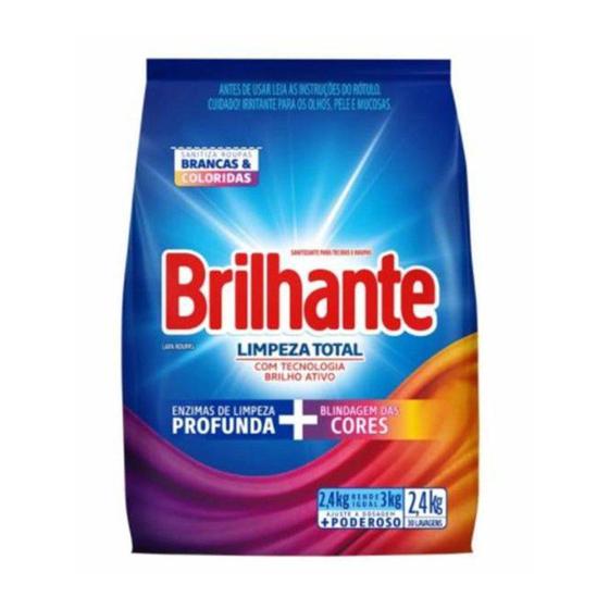 Sabao Po Brilhante Limp Total Sache 2,4kg - Sabão em Pó - Magazine Luiza