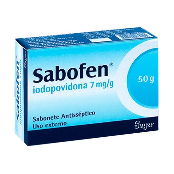 Sabonete Antisséptico Sabofen 50G - Sabonete - Magazine Luiza