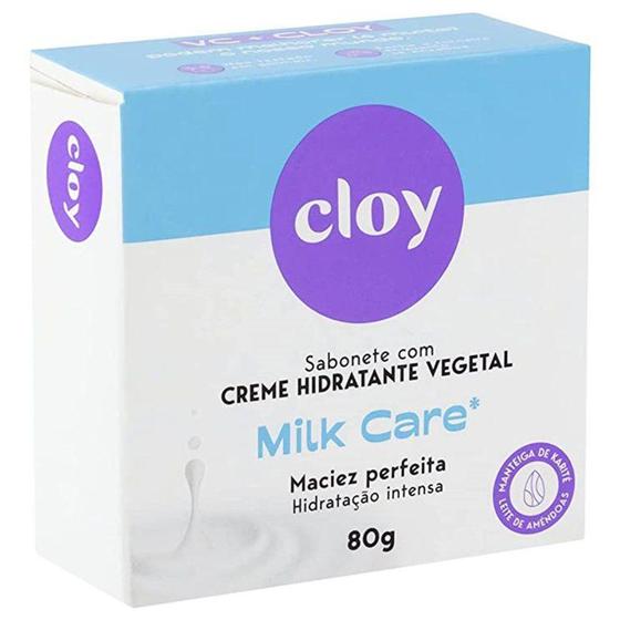 Sabonete Cloy Milkcare 80g - Sabonete - Magazine Luiza