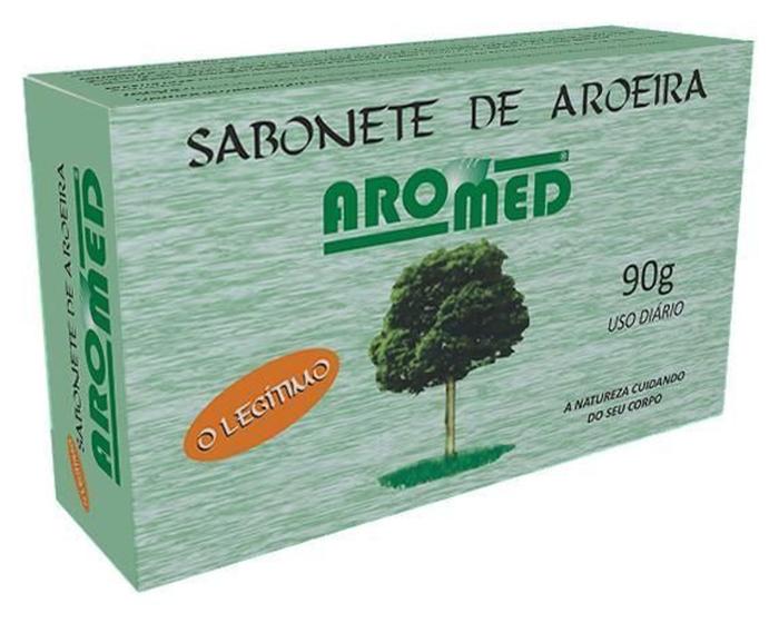 Sabonete De Barra Aroeira Natural Aromed 90 Gramas - Sabonete ...