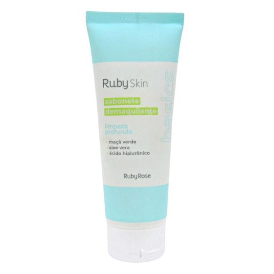 Sabonete demaquilante ruby skin basics ruby rose 120ml - Maquiagem ...