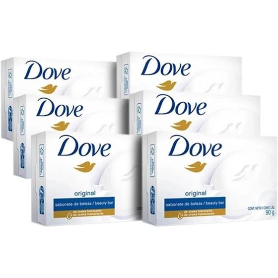 Sabonete Dove 90g Original Kit com 6 Unidades - Sabonete - Magazine Luiza