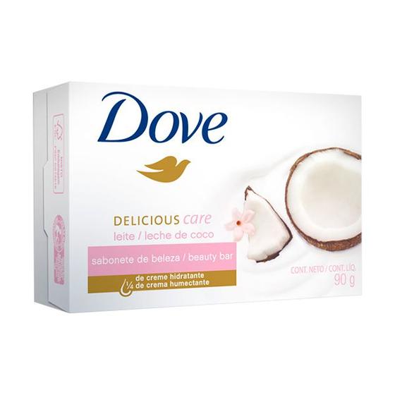 Sabonete Dove Leite de Coco 90g - unilever - Sabonete - Magazine Luiza
