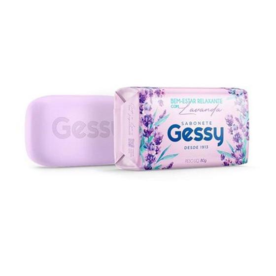Sabonete em Barra Gessy Bem Estar Relaxante Lavanda 80g - Sabonete ...