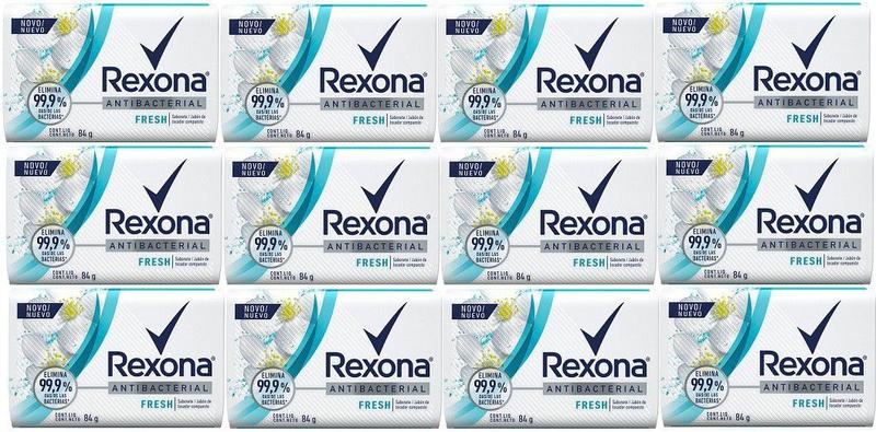 Sabonete em Barra Rexona Antibacteriano 84g 12 unidades - Sabonete ...