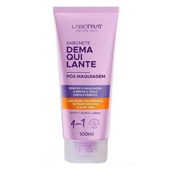 Sabonete Facial Demaquilante hidratante uso diário Labotrat - Sabonete ...