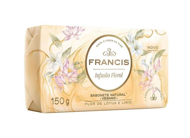 Sabonete Francis Infusão Floral Flor de Lótus e Lírio 150g - Sabonete ...