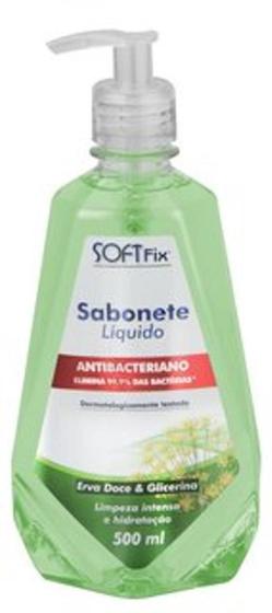Sabonete Liquido Antibacteriano Erva Doce E Glicerina - Soft Fix ...