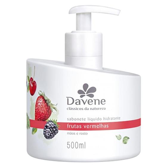 Sabonete Líquido Davene Frutas Vermelhas 500Ml - Sabonete - Magazine Luiza