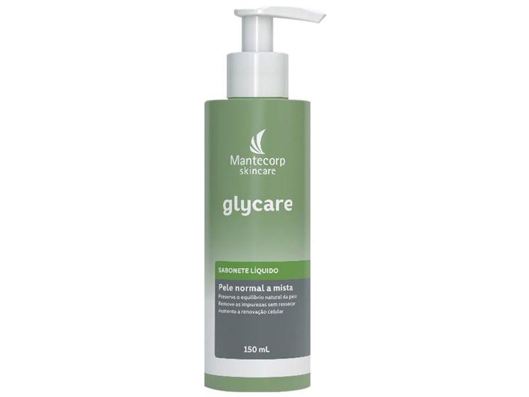 Sabonete Líquido Facial Mantecorp Skincare Glycare - 150ml - Sabonete ...