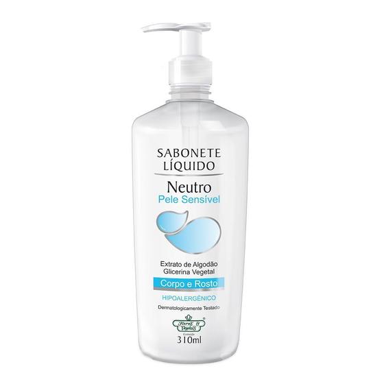 Sabonete Líquido Flores & Vegetais Neutro 310Ml - Sabonete - Magazine Luiza