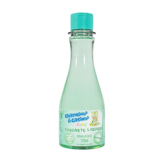 Sabonete Líquido Infantil Charminho & Carinho Baby 170ml Erva-Doce ...