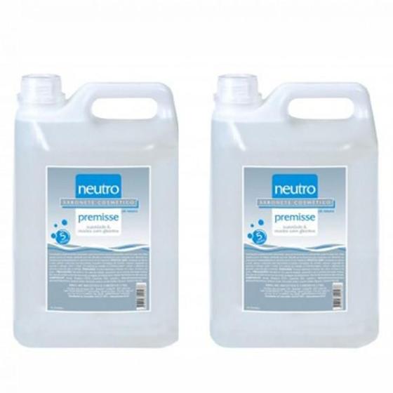 Sabonete Líquido Neutro Glicerinado 5 Litros 02 Unidades - Premisse ...