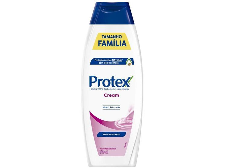 Sabonete Líquido para o Corpo Protex Cream - 650ml - Sabonete ...