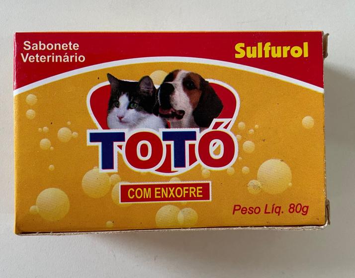 Sabonete Veterinário com Enxofre Totó - Sulfurol - Outros Pets ...